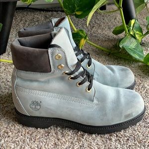 Timberland Shoes | Premium 6 Black Patent Leather Boots | Poshmark